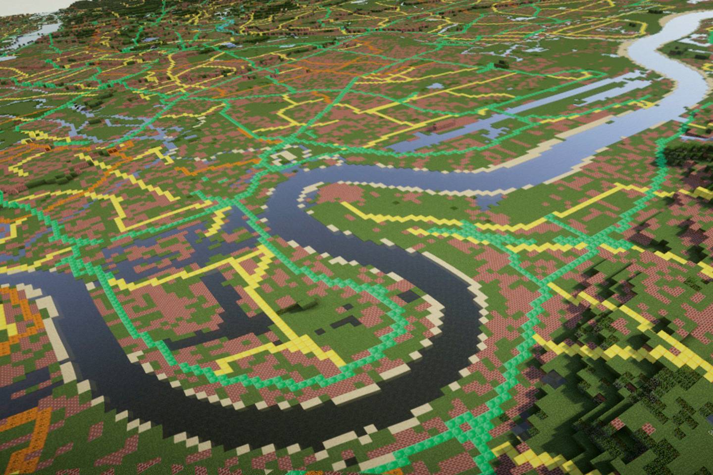 Recreating entire countries in Minecraft | WIRED UK
